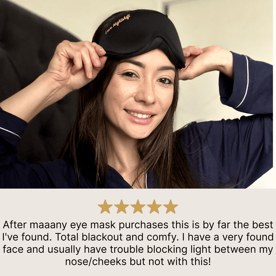 Sleep Mask Couples Pack - Best 100% Block-out Sleeping Eye Masks in ...
